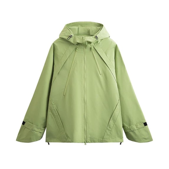 IYTR Windbreaker Jackets for Men Rain Jacket Drawstring Pockets Hooded ...
