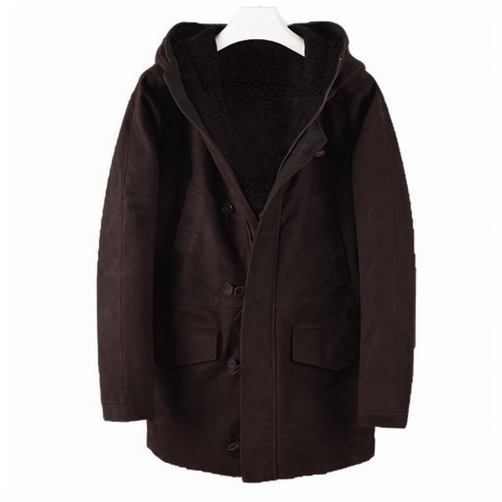 IYTR Winter Jackets for Men Long Sleeve Zip Up Jacket Solid Color ...