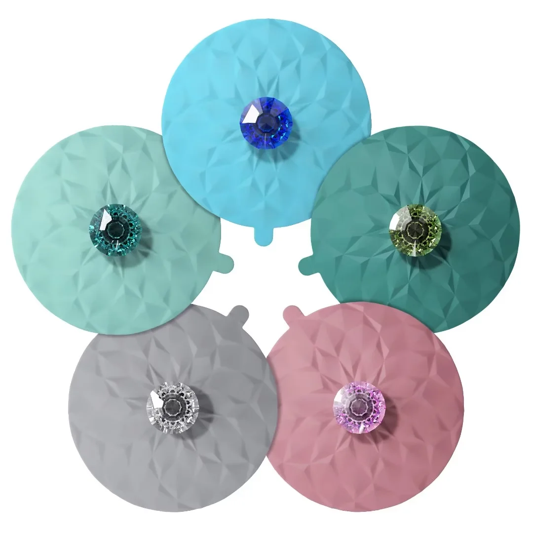 IYYI Cup Lids, Silicone Cup Covers, Drink Cover, Silicone Lids for Cup ...