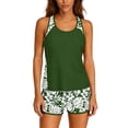 IYYVV Tankini Swimsuits for Womens 2026 Tummy Control Two Piece Bathing ...