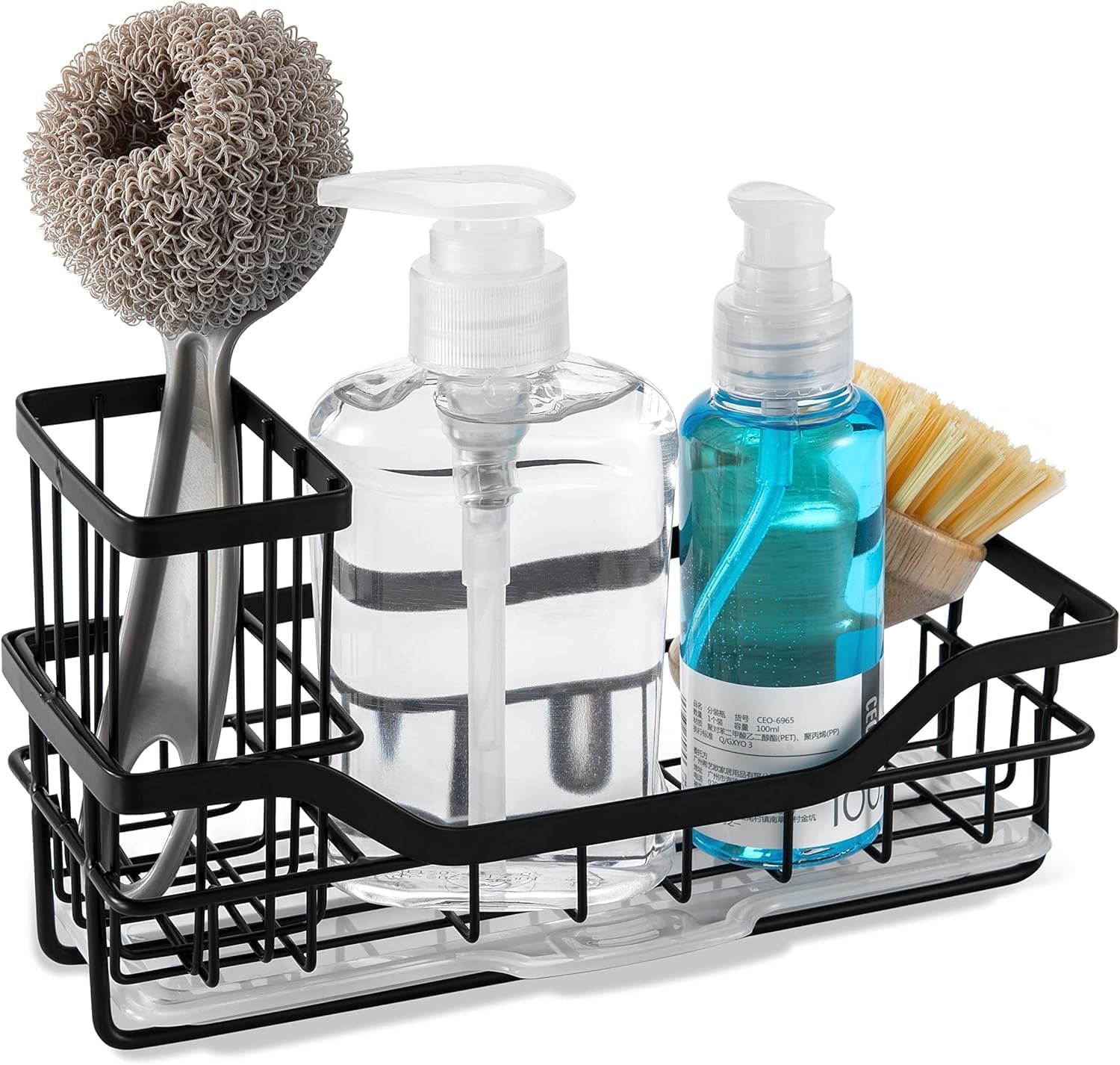 IZEYNO Sink Caddy Kitchen Organizer Multifunctional Stainless Steel ...