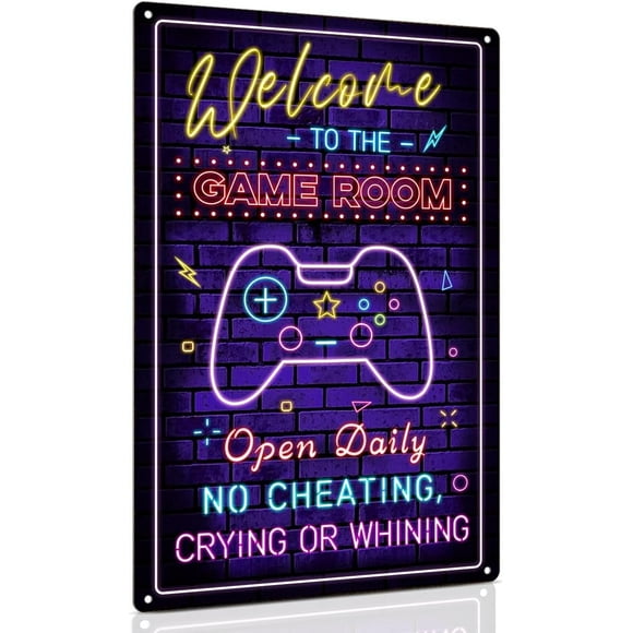 Game Room Signs
