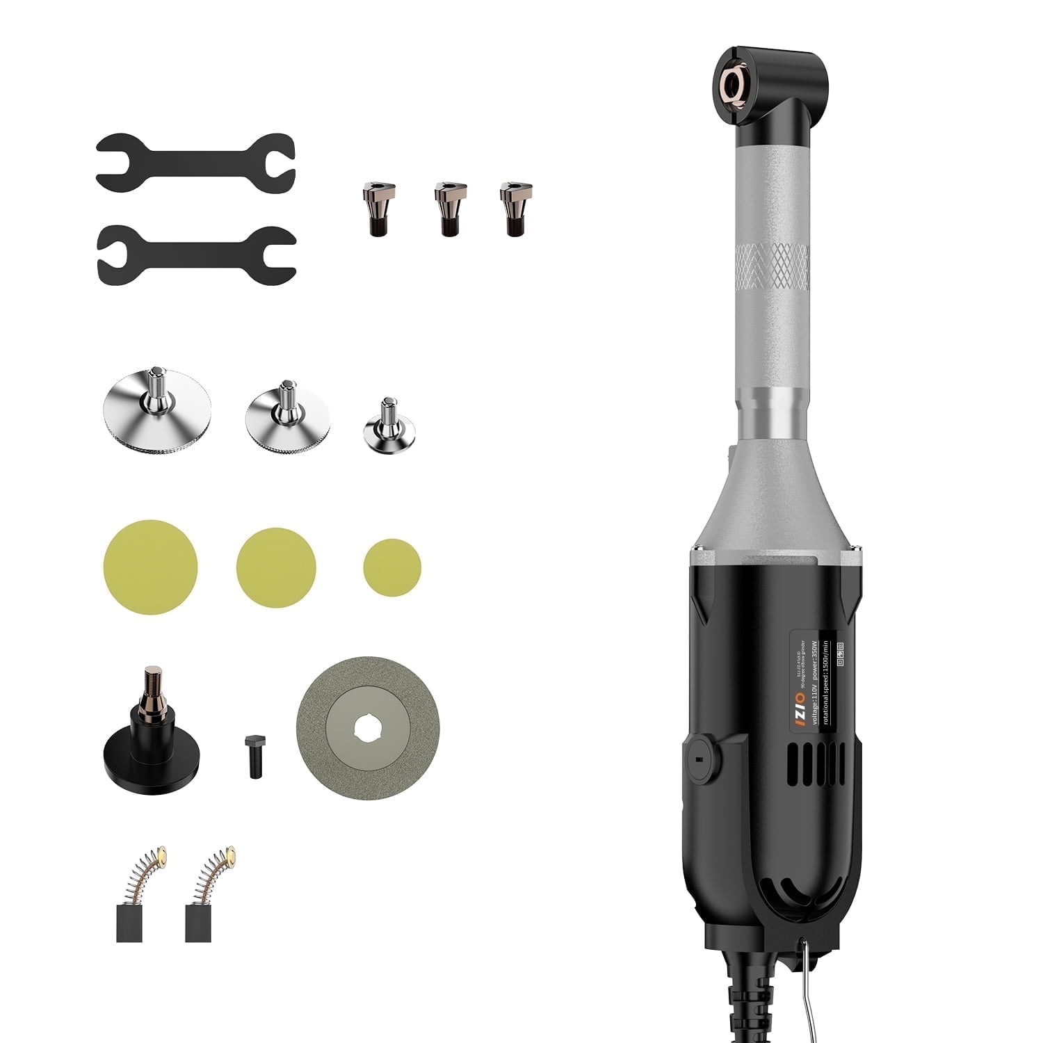 IZIO dmj01-22 Corded Electric Power Grinders, 350 W, 110 V - Walmart.com