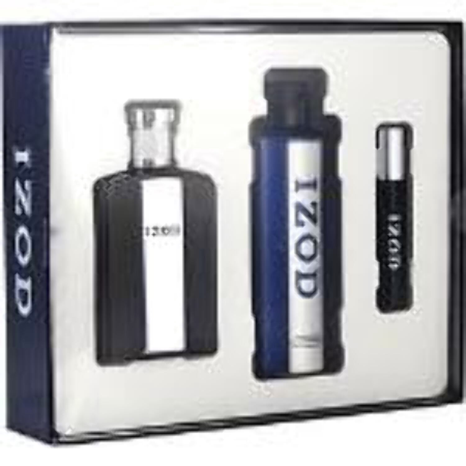 IZOD Men's Cologne Sets: Eau de Toilette + Deodorant Body Spray 3.4oz+0 ...