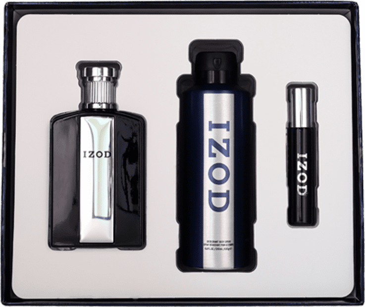 IZOD Men's Cologne Sets: Eau de Toilette + Deodorant Body Spray 3.4oz+0 ...