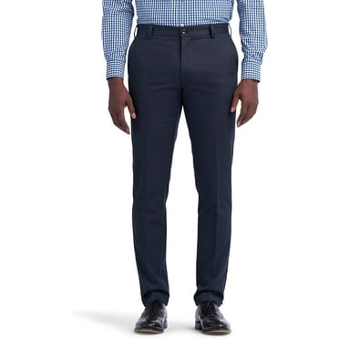 IZOD Men's American Chino Flat Front Straight Fit Pant, Black, 31W x ...