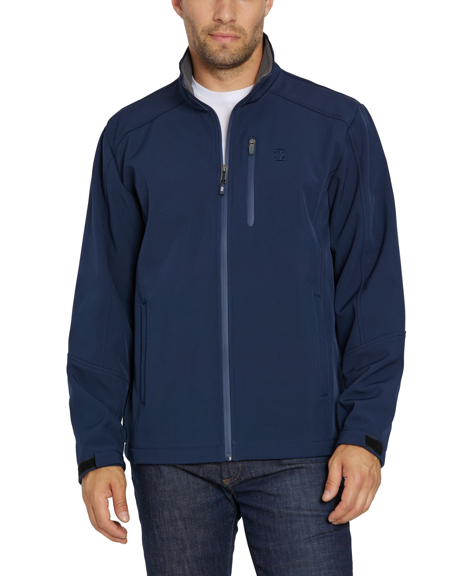 IZOD Men's & Big Men's Softshell Jacket With Fleece Lining, Up to Size ...