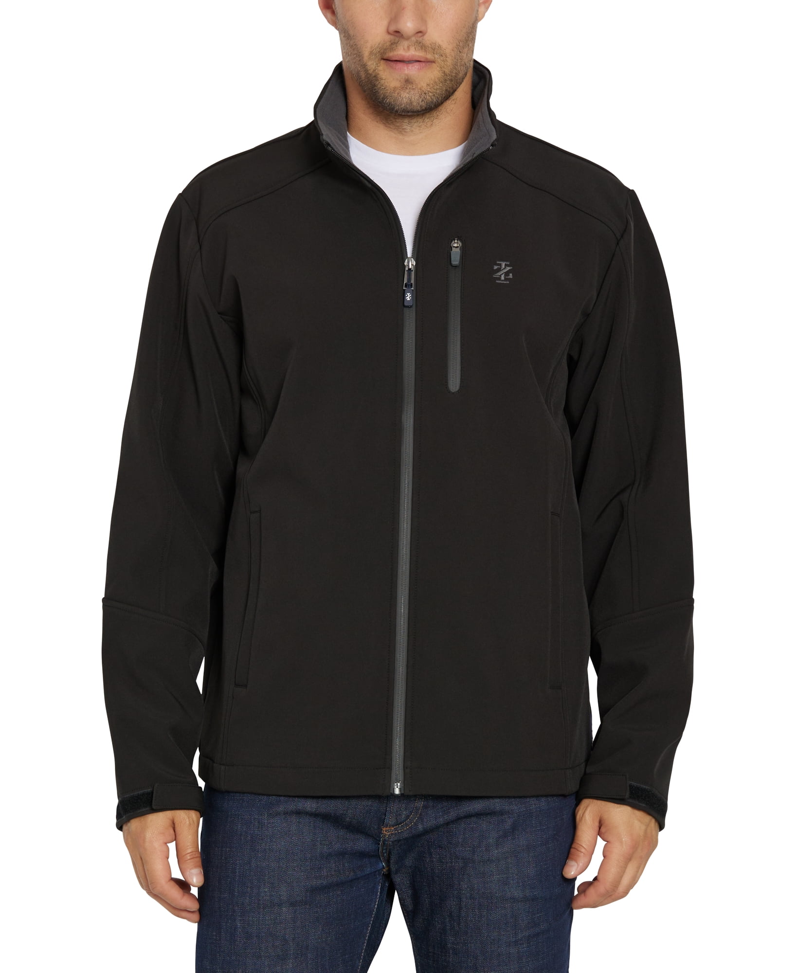IZOD Men's & Big Men's Softshell Jacket With Fleece Lining, Up to Size ...