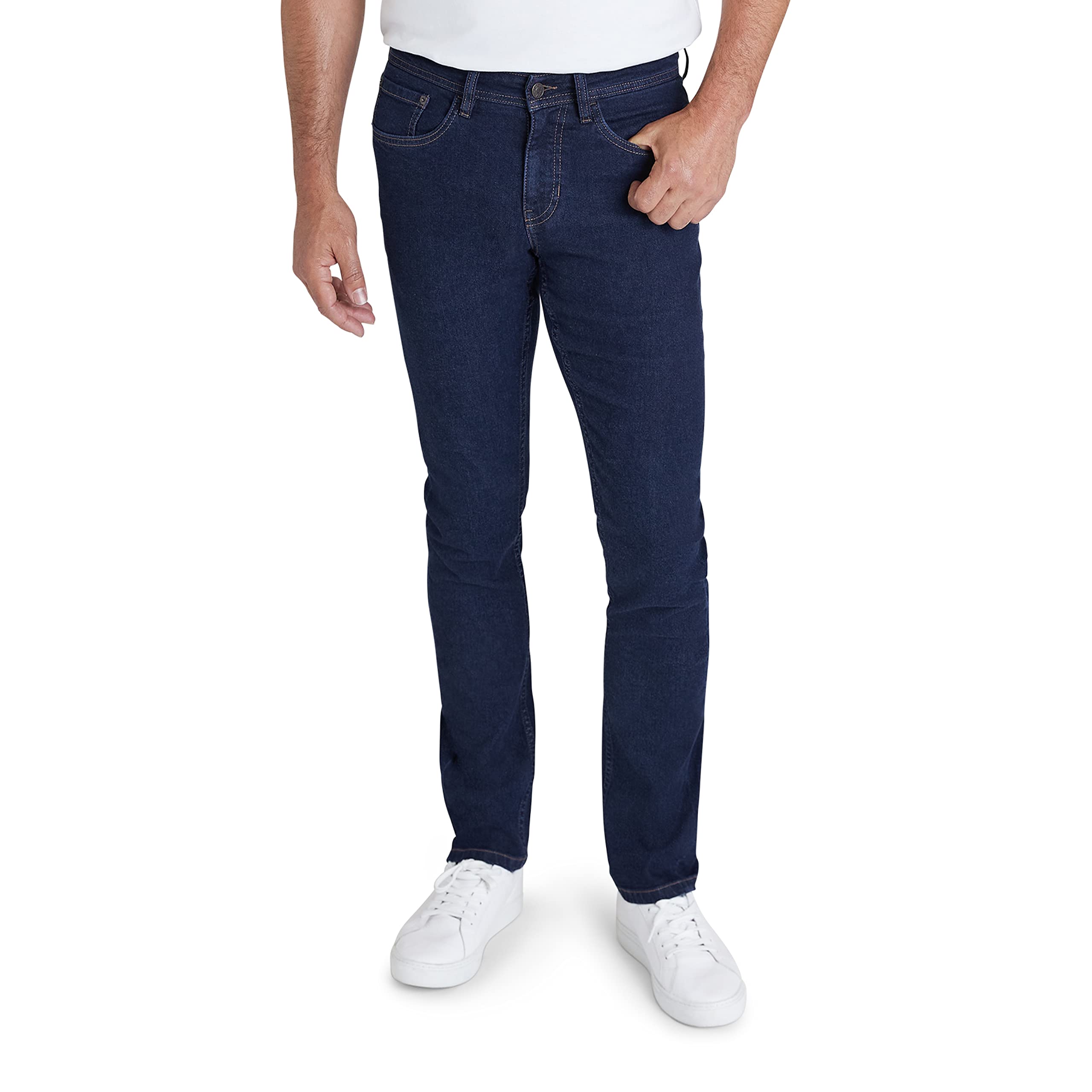 Wrangler Mens Denim Relaxed Fit Straight Leg Jeans - Walmart.com