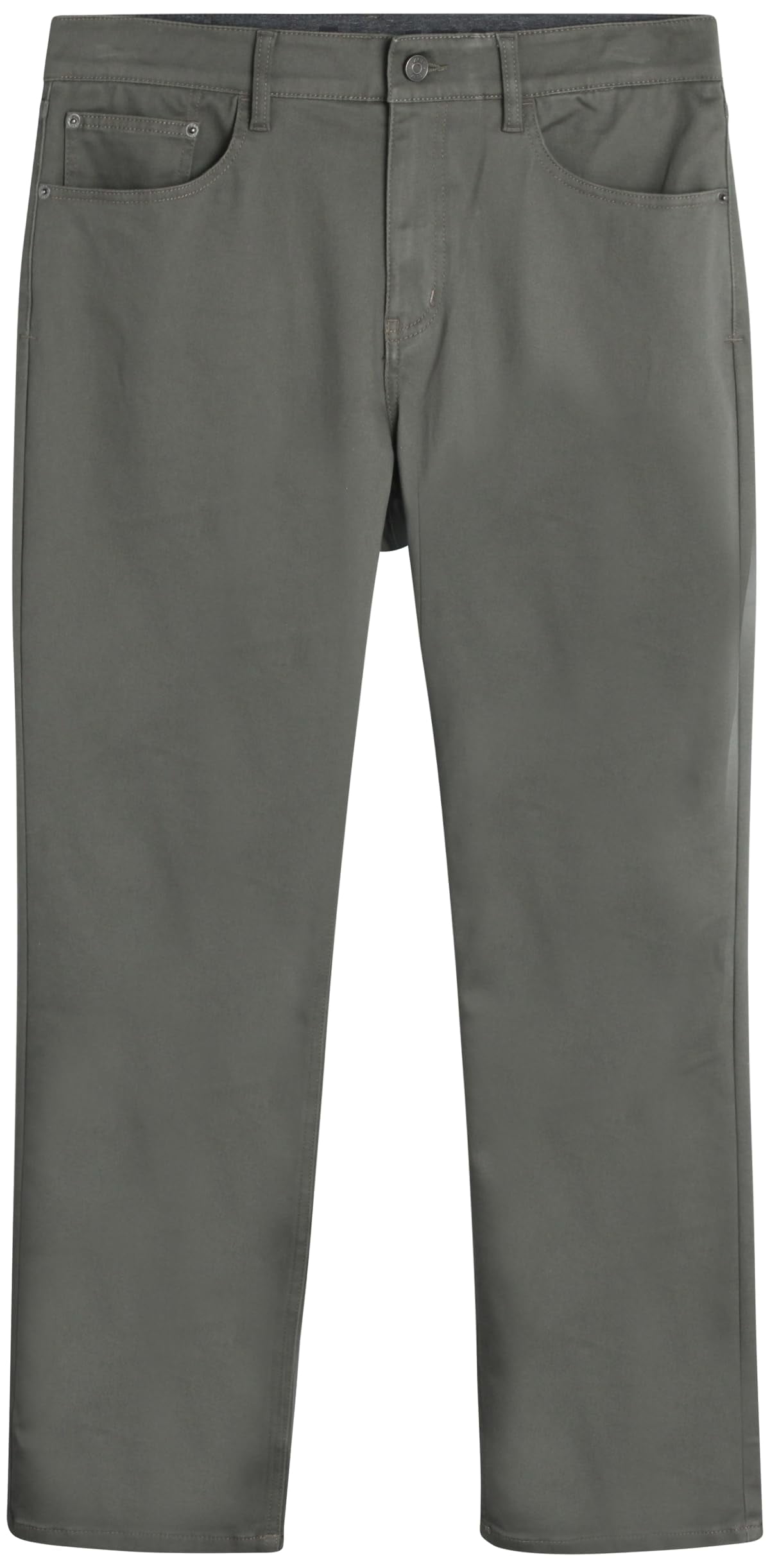 IZOD Men's Jeans - Regular Fit Comfort Stretch Knit Denim Jeans ...