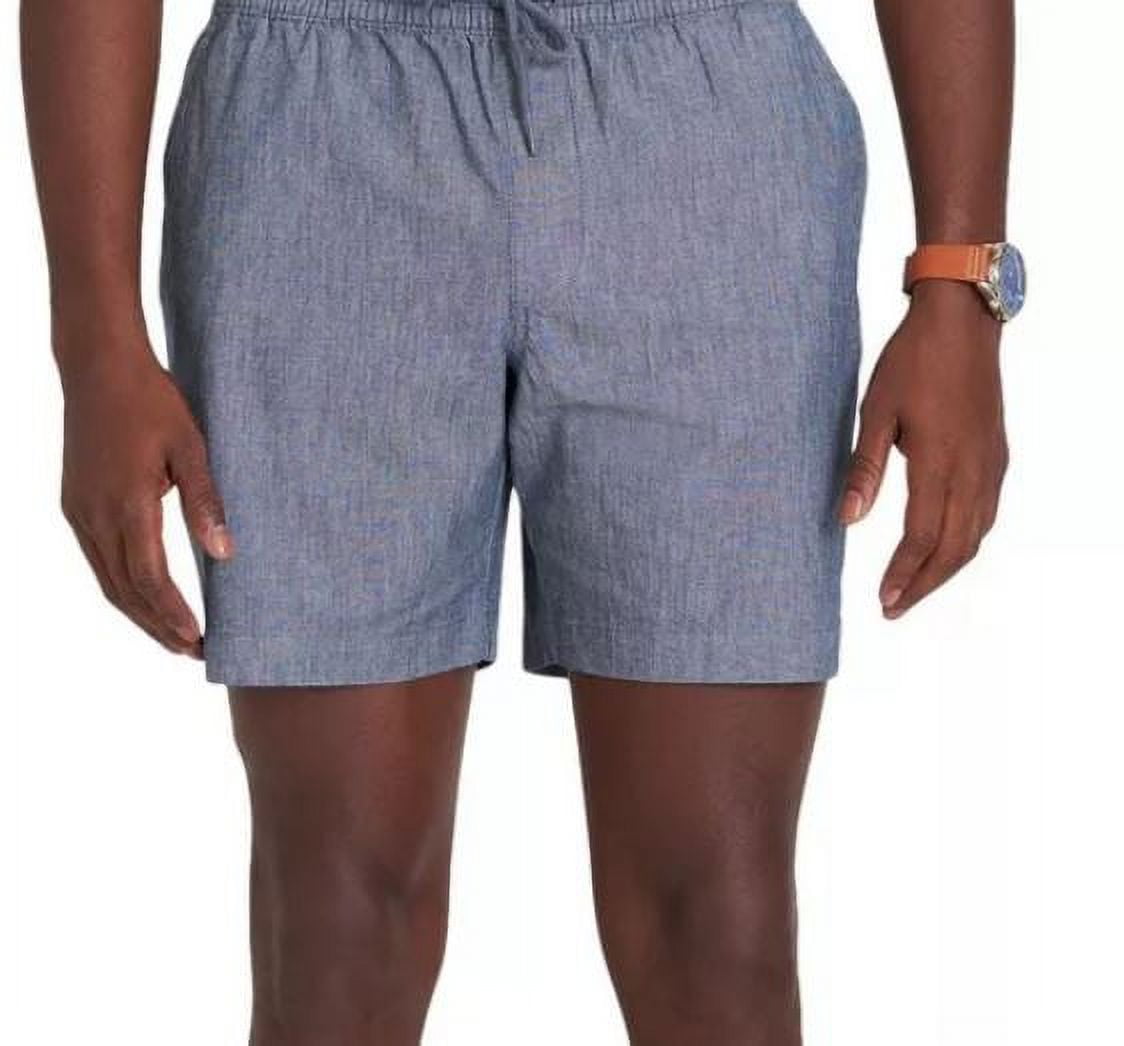 IZOD Men's Saltwater Draw String Shorts, Dark Indigo, Large - Walmart.com