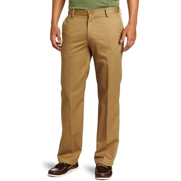 IZOD Men's American Chino Slim Fit Flat Front Pant - Walmart.com