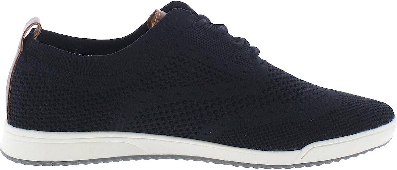 IZOD Mens Lace Up Breeze Knitted Memory Foam Shoes, 10, Black - Walmart.com