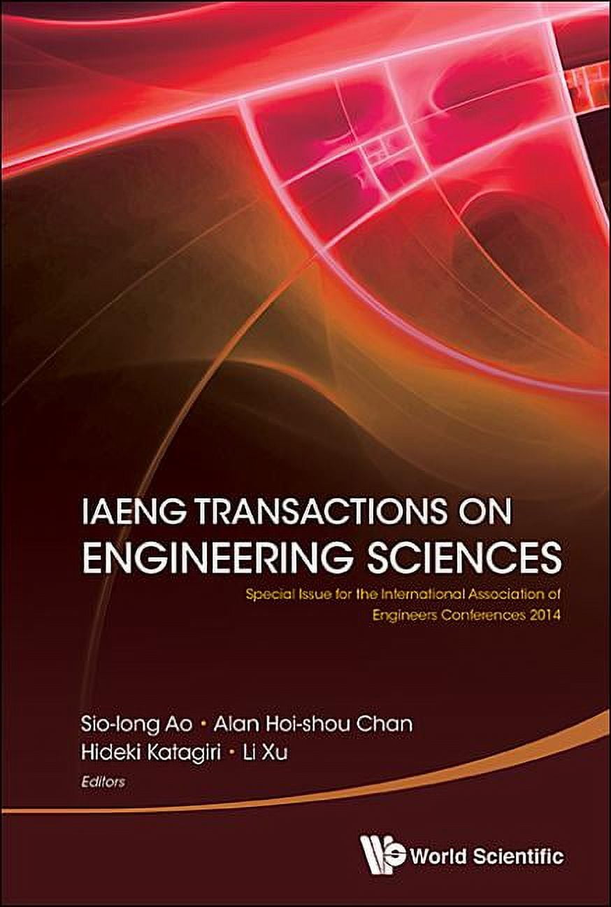 Iaeng Transactions on Engineering Sciences: Special Issue for the ...