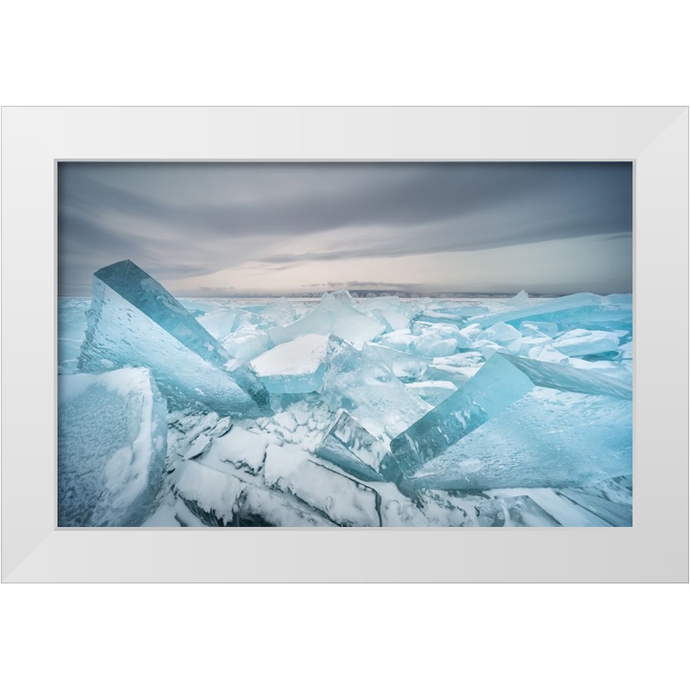 Iakovlev, Vasily 32x22 White Modern Wood Framed Museum Art Print Titled ...