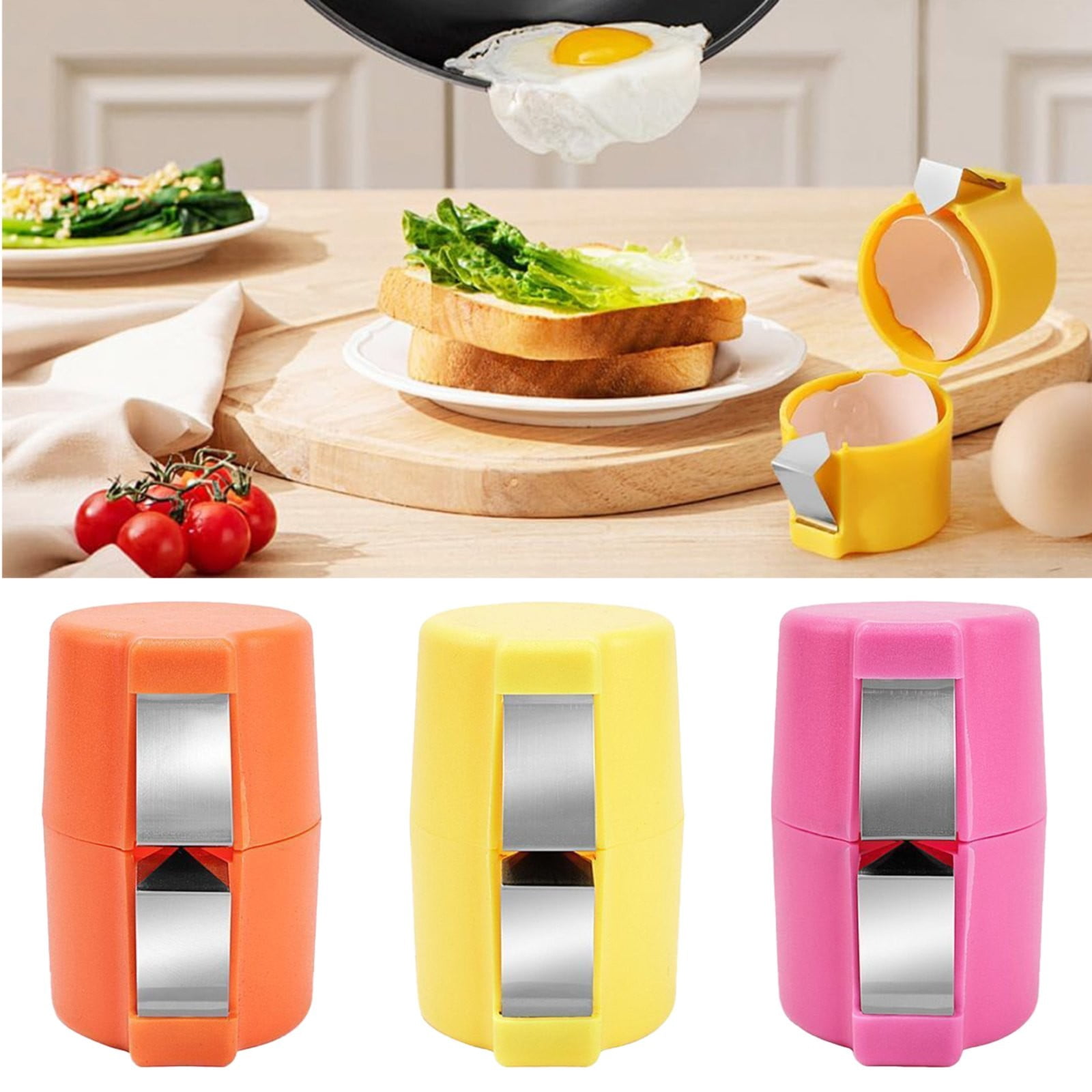 Iamnij Egg Shell Opener for Hard Boiled Eggs, Egg Peeler Tools for hard ...
