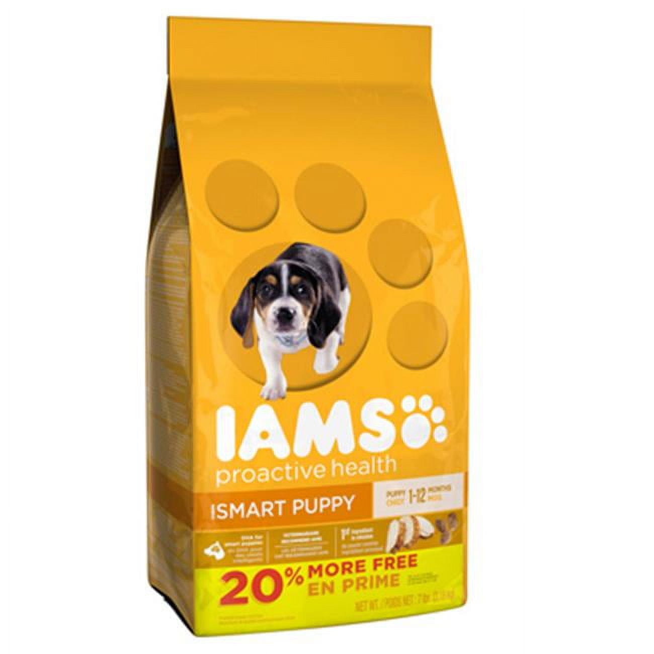 Iams 71110 7 Lbs. Puppy Dry Food - Walmart.com