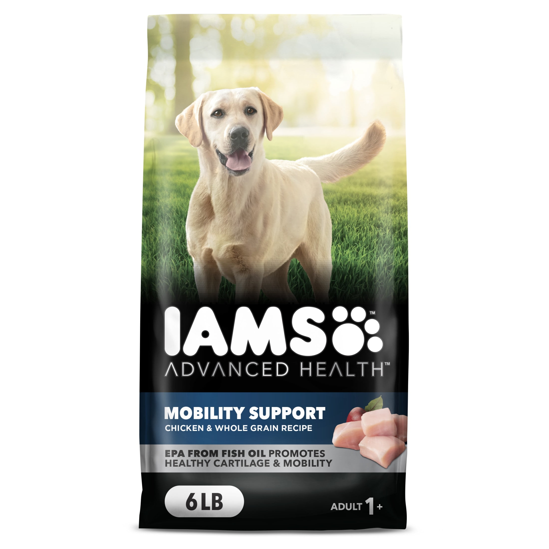IAMS Advanced Health Mobility Support Chicken Whole Grain Recipe Adult ...