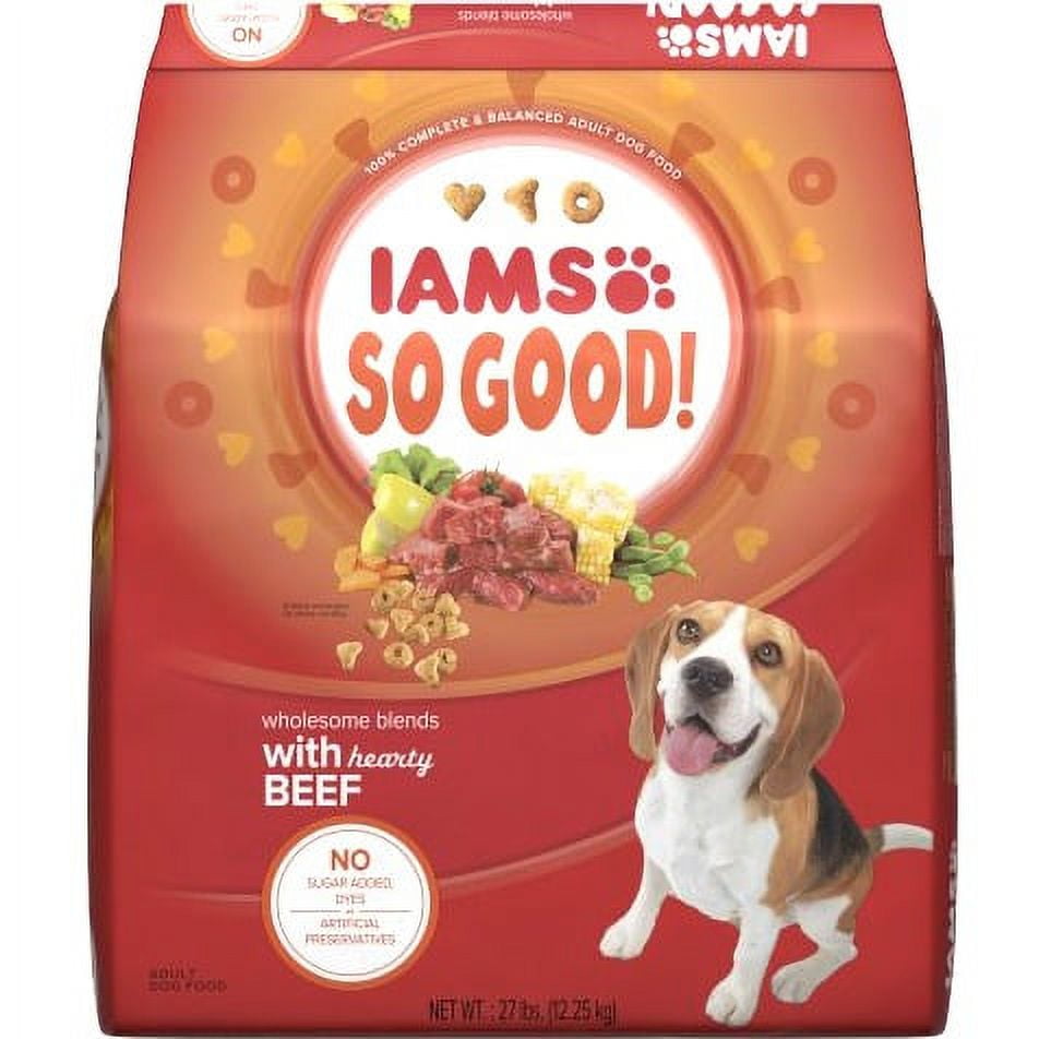 Iams So Good! Wholesome Blends With Hearty Beef - Walmart.com