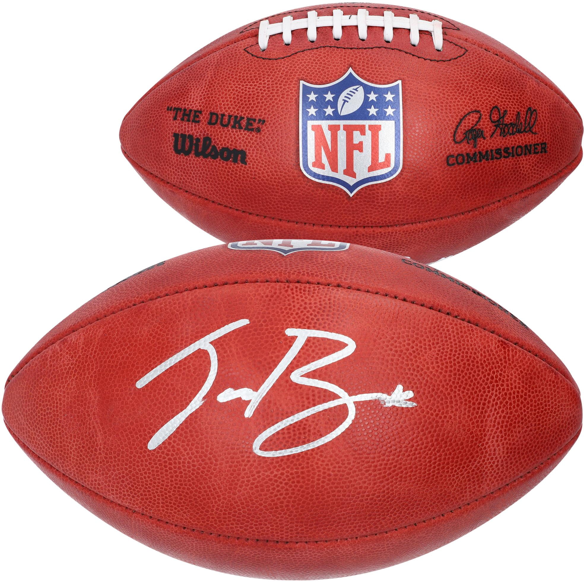 Ian Book Autographed New Orleans Saints Duke Pro Football - Fanatics ...