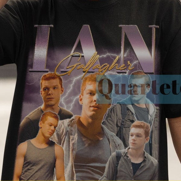 Ian Gallagher, Ian Gallagher Shirt, Ian Gallagher Vintage Tshirt, Ian ...
