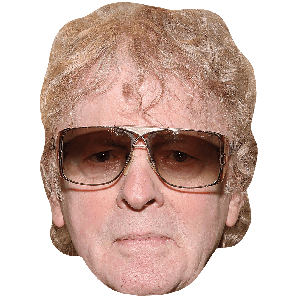 Ian Hunter Patterson (Glasses) Celebrity Mask, Flat Card Face, Fancy ...