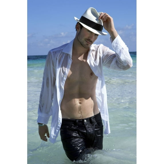 Ian Somerhalder Poster 24inx36in Art Poster 24x36 Multi-Color Square ...
