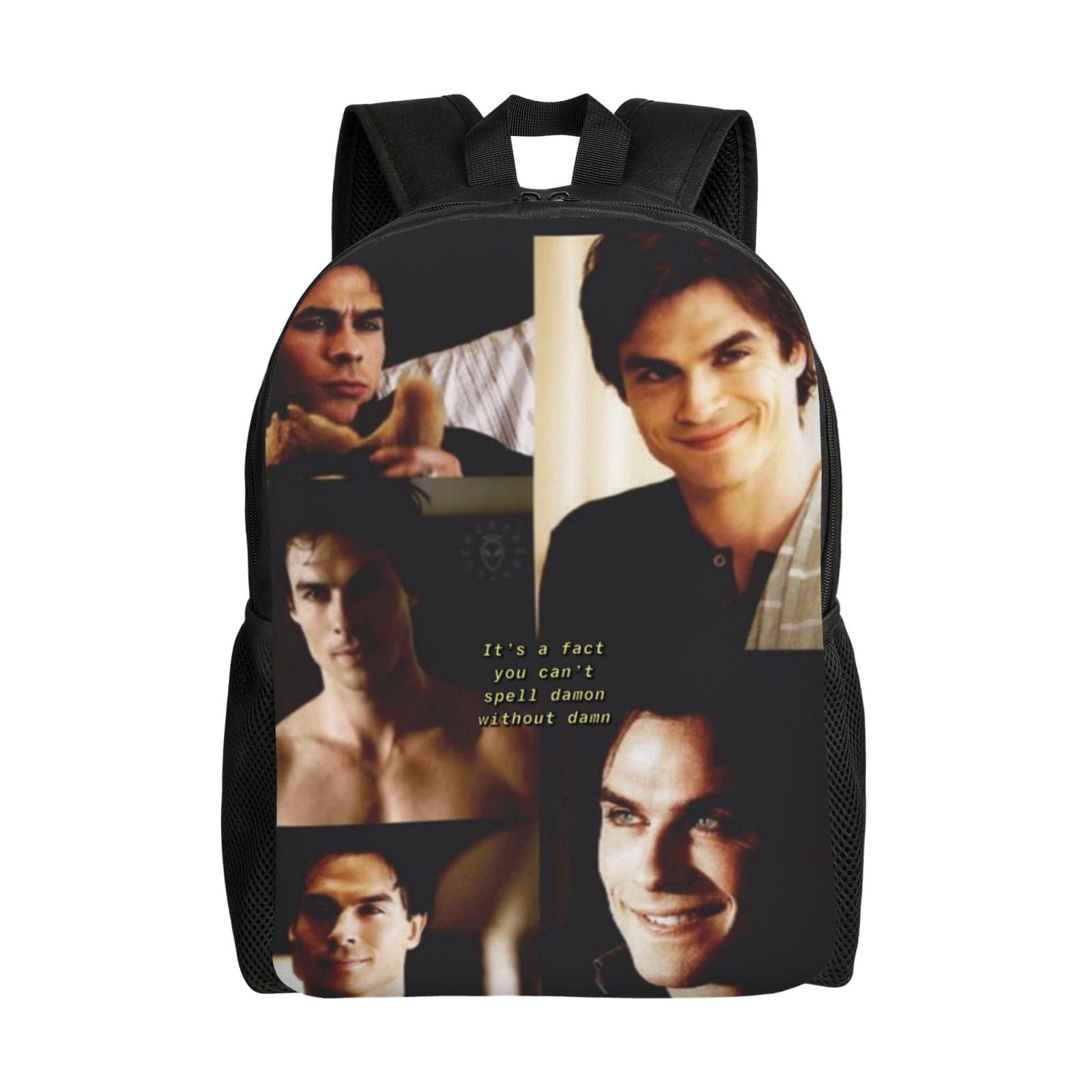 Ian Somerhalder The Vampire Diaries Backpack Lightweight Unisex Basic ...