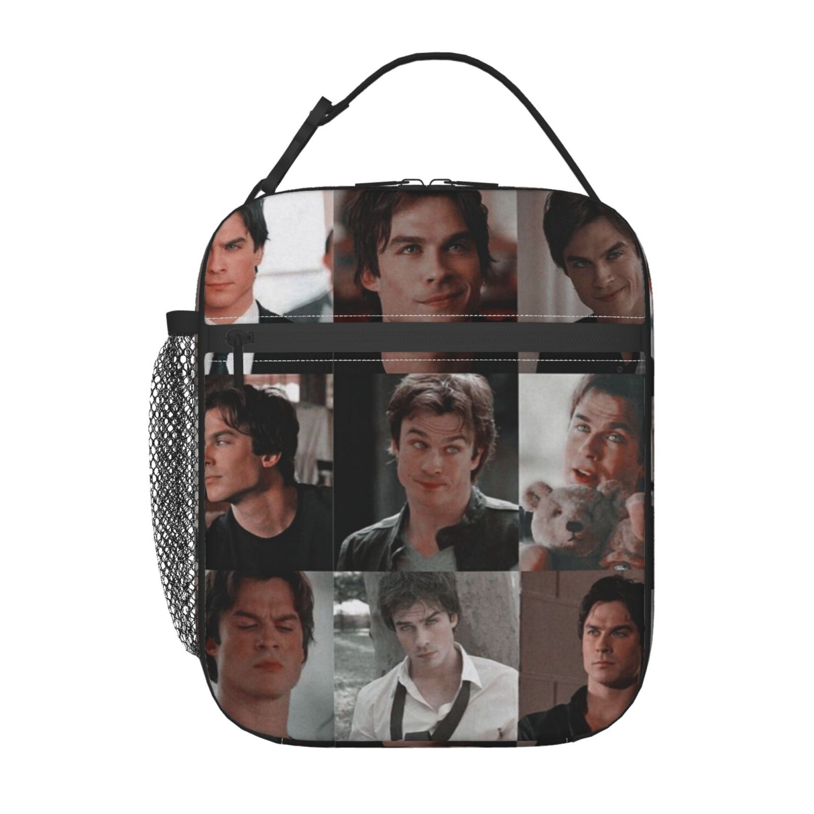 Ian Somerhalder Vampire Diaries Lunch Bag Portable Insulated Tote Bento ...
