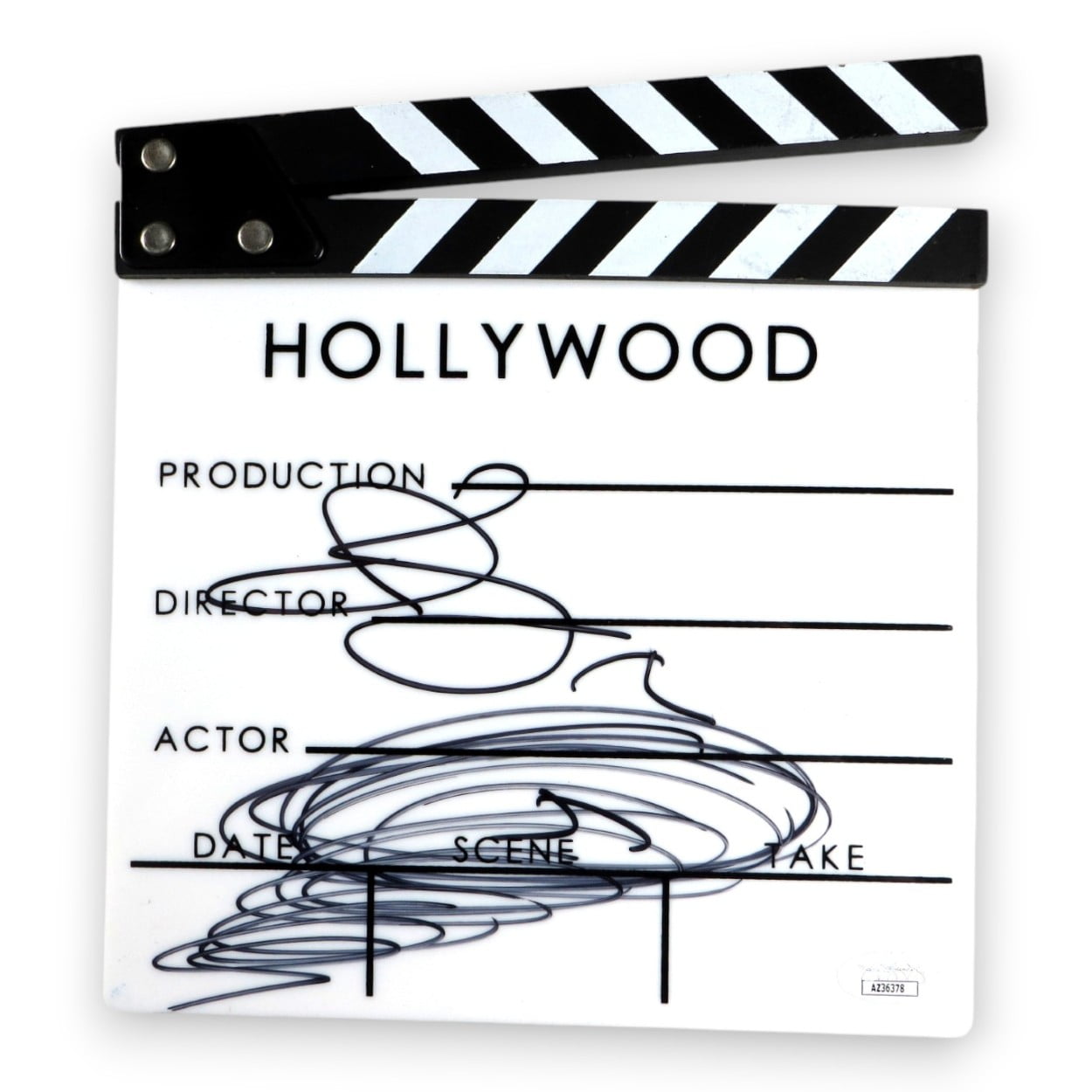 Ian Ziering Signed Autographed Movie Clapper Sharknado Sketch JSA ...