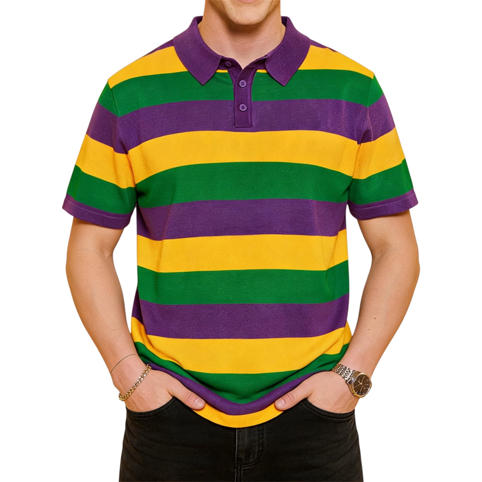 Mardi Gras Polo Shirts