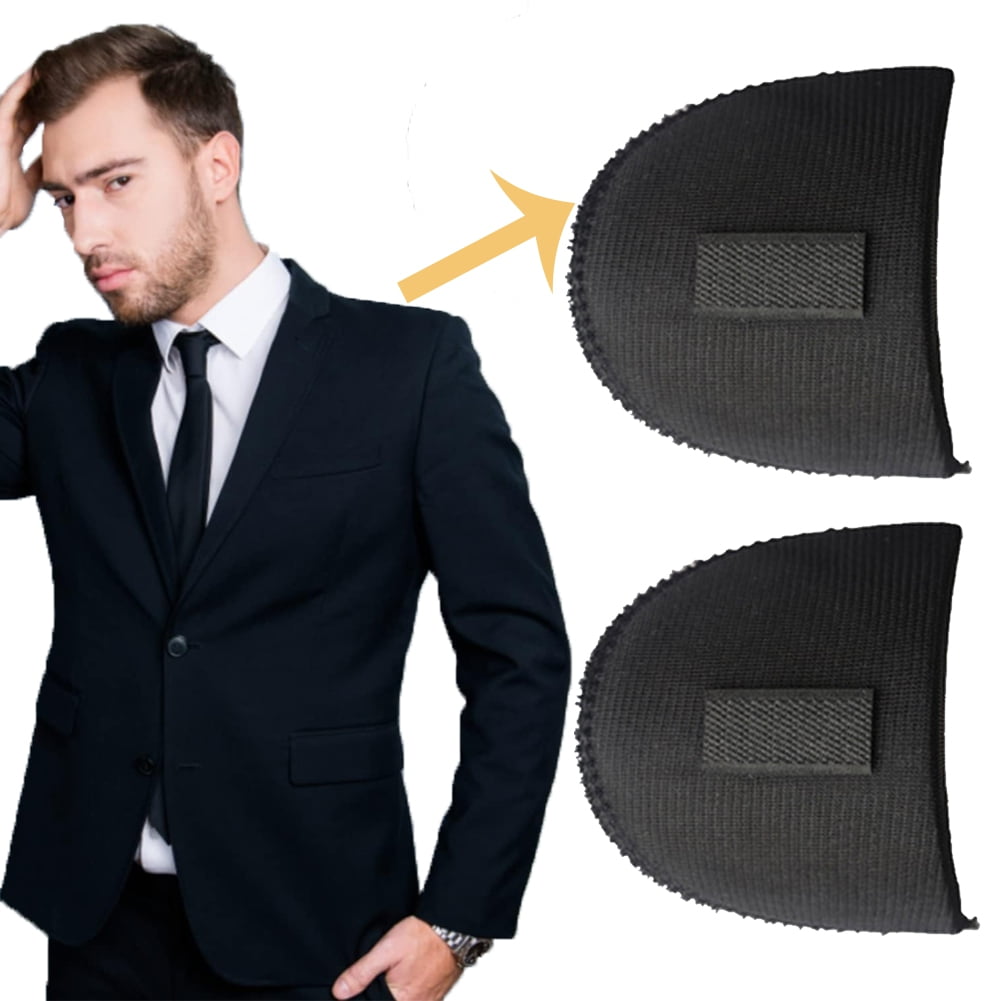 Iaukyu 1 Pair Shoulder Pads Sewing Set-in Shoulder Pads Foam Pads Non ...