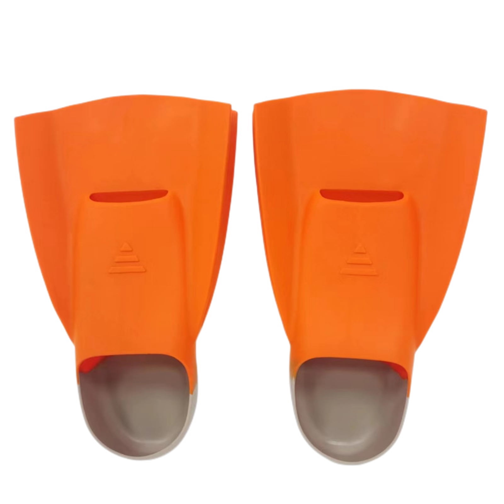 1 Pair Silicone Diving Fins Swimming Training Fins Professional ...
