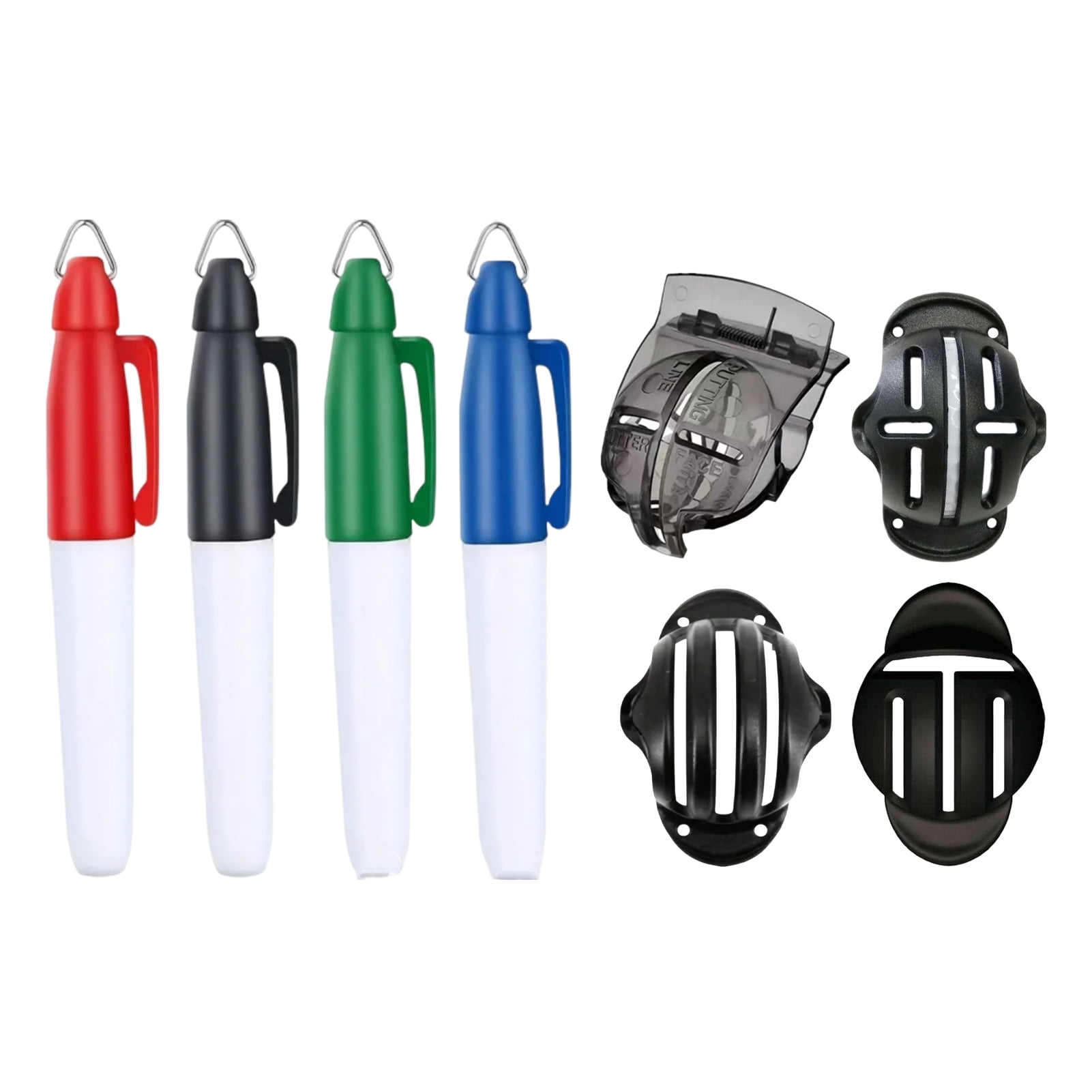 Iaukyu 1 Set Golf Ball Marker with Line Marker Pens High Precision Golf ...