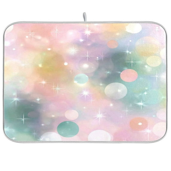 Iauyy 18 x 16 Inch Dish Drying Mat Dish Drying Mat Microfiber Kitchen Mats Large Counter ...