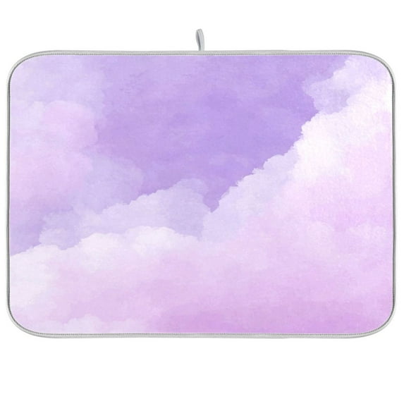 Iauyy 18 x 24 Inch Dish Drying Mat Dish Drying Mat Microfiber Kitchen Mats Large Counter ...