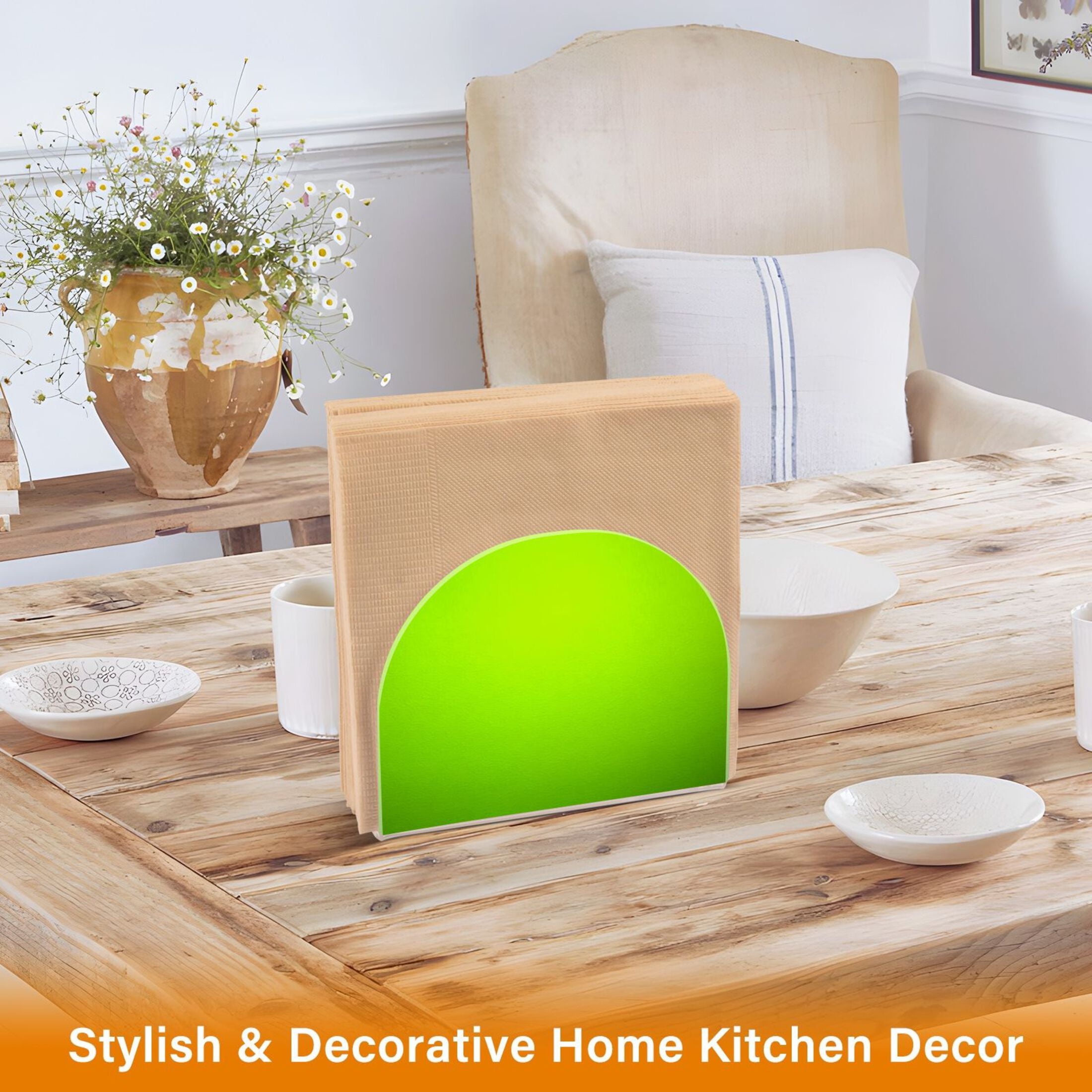 Iauyy 2 Piece Napkin Holder for Table 4.1x4.9x1.97in Acrylic Kitchen ...