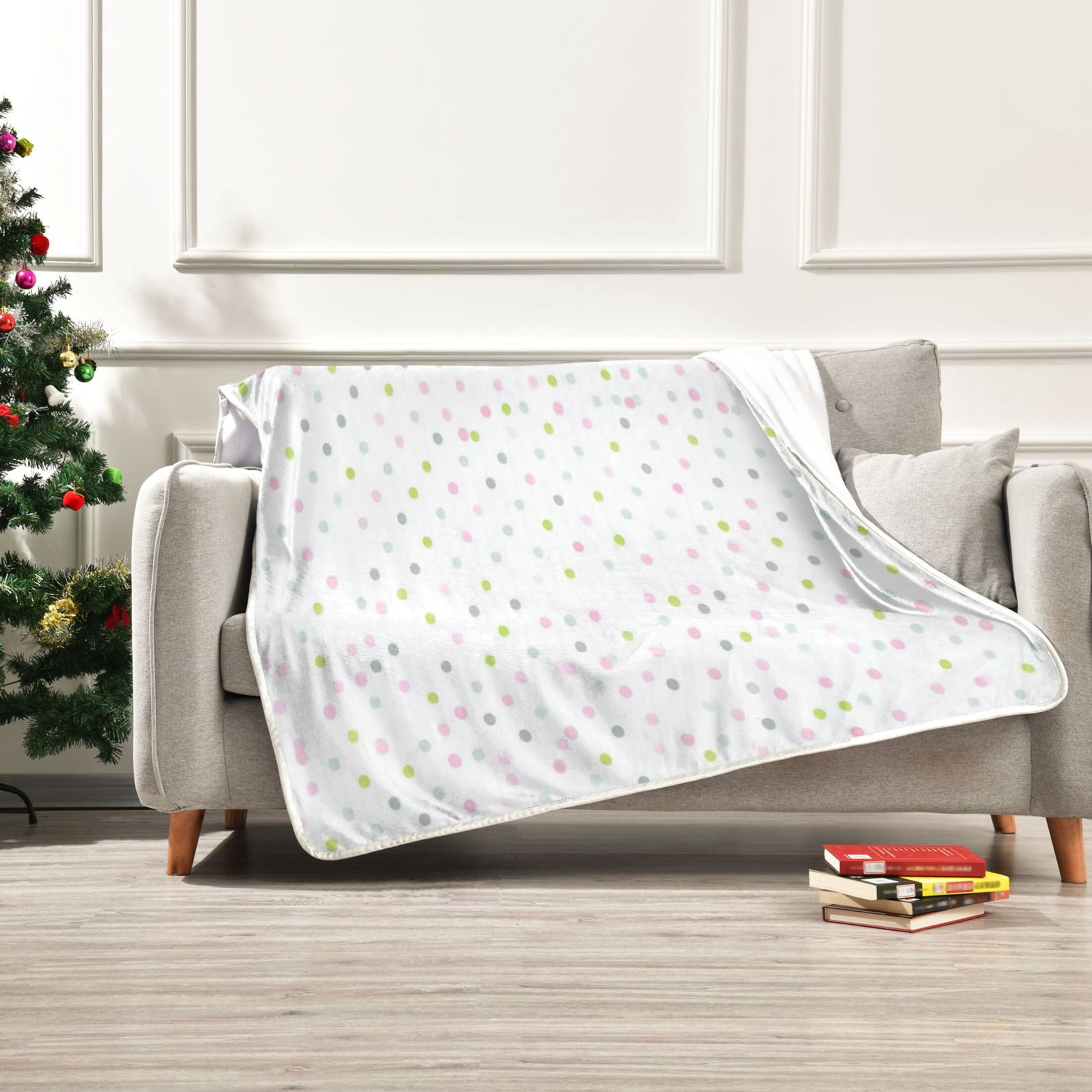 Iauyy A White Star Blanket ,Arctic Wool Throw Blankets All Season Bed ...