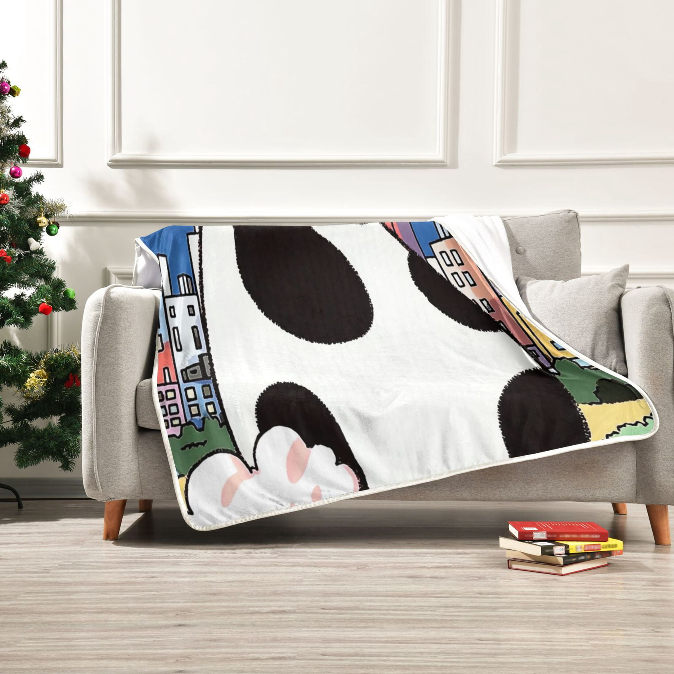 Iauyy An Earth Blanket ,Arctic Wool Throw Blankets All Season Bed ...