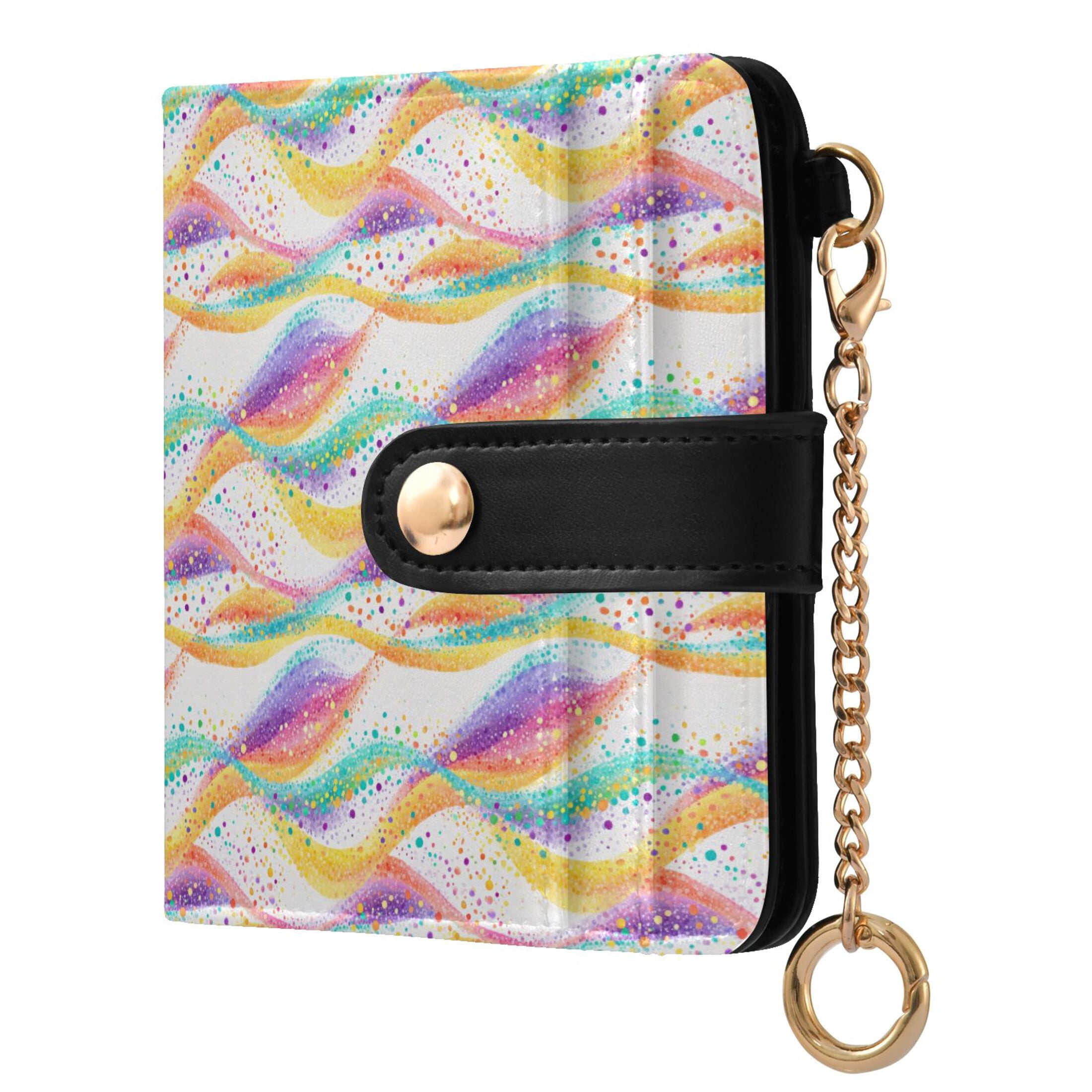 Iauyy Bifold Wallet PU Leather RFID Blocking, Women's Card Cases with 7 ...