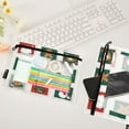 Iauyy Binder Pouches 2-Pack - Waterproof Soccer Mesh Clear PVC ...