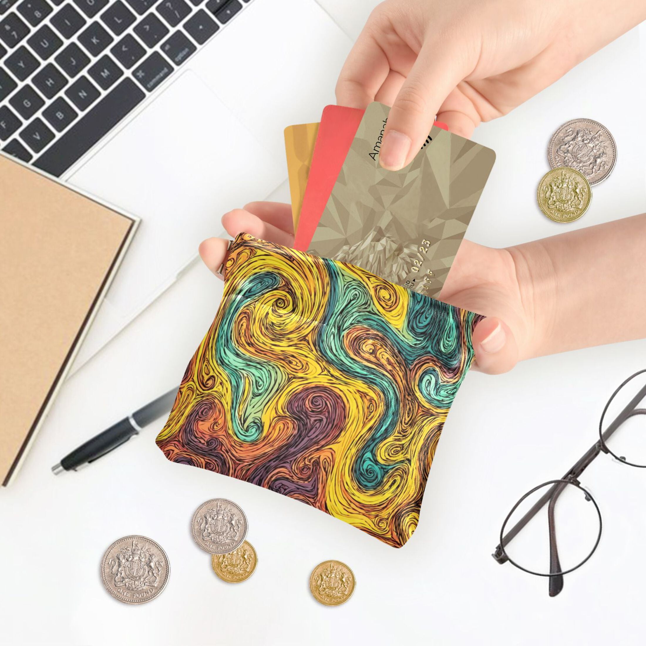 Iauyy Cute Wallet -Ejector Clip Design Inner Suede Material for Other ...