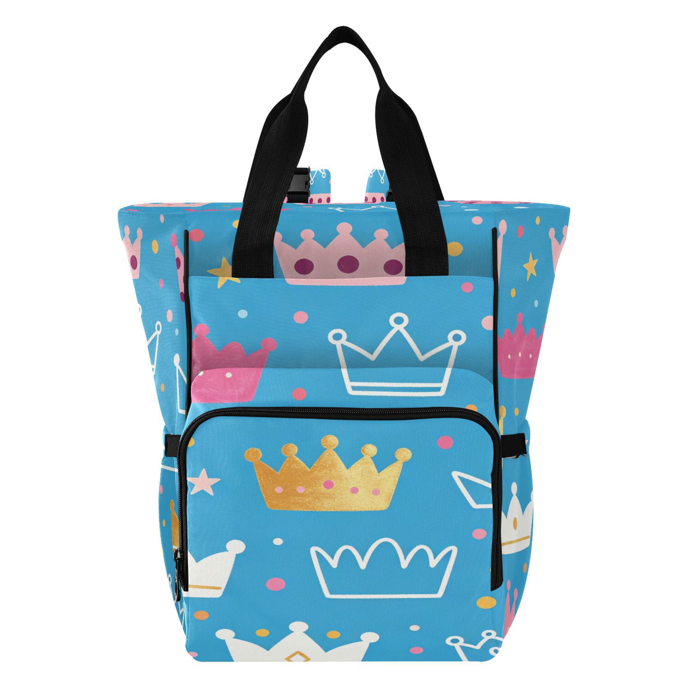 Iauyy Diaper Bag Backpack, 15L Large Capacity Diaper Bag Tote, Nylon ...