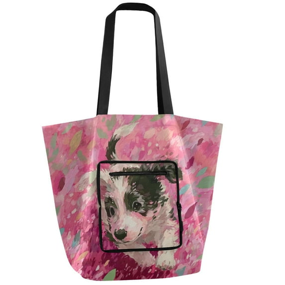 Iauyy Foldable Shoulder Tote Bags Large Storage for Women -Reusable 11* ...