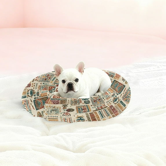 Iauyy Pet Couch Donut Cat Bed for Indoor Cats/Small Dogs Washable ...
