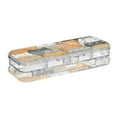 Iauyy Stackable Clear Pencil Box with Snap-Tight Lid, Large Capacity ...
