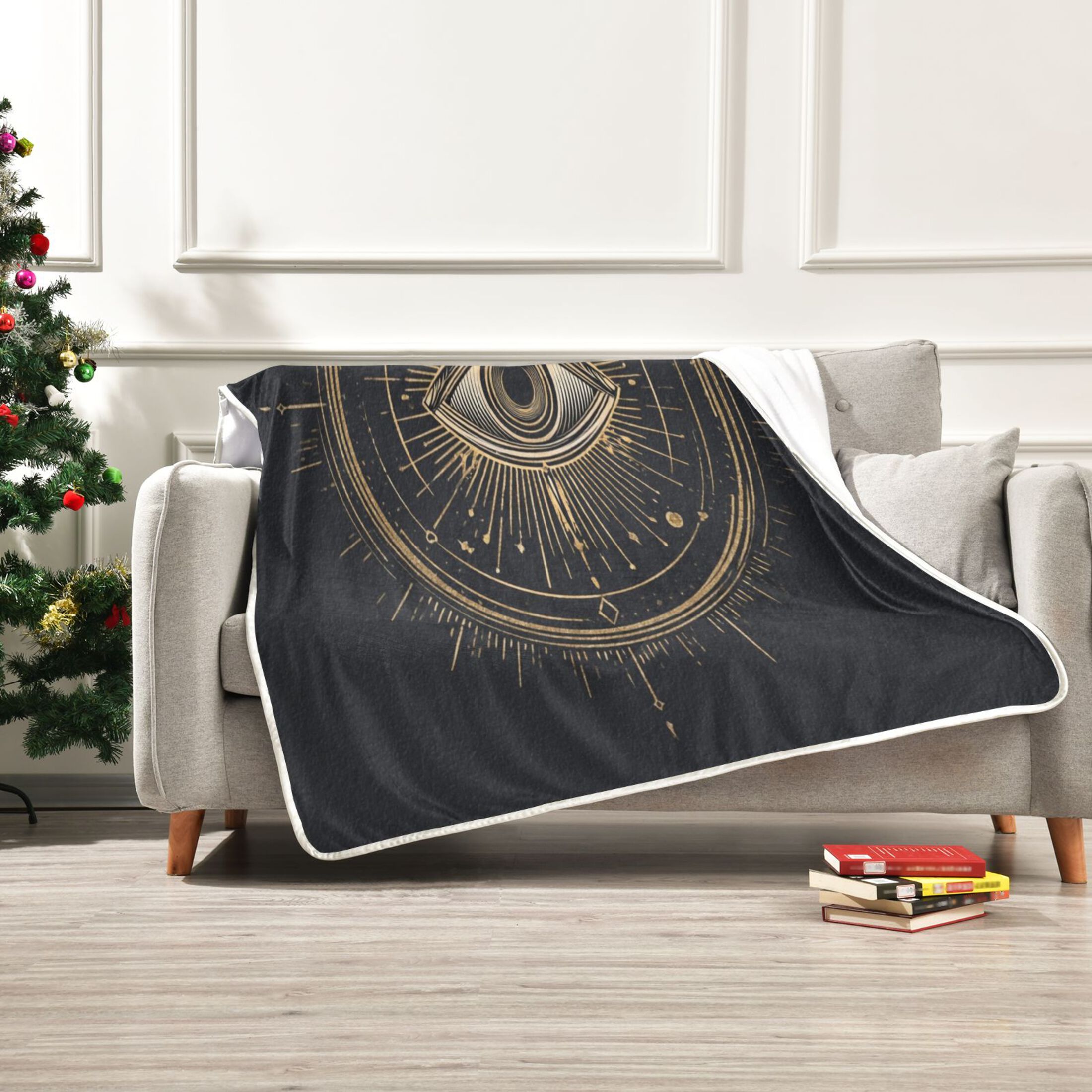 Iauyy The Aesthetics Blanket ,Arctic Wool Throw Blankets All Season Bed ...
