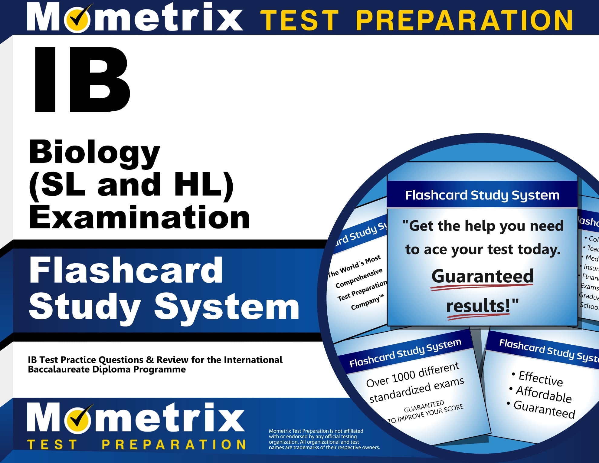 Ib Biology (SL and Hl) Examination Flashcard Study System: Ib Test ...