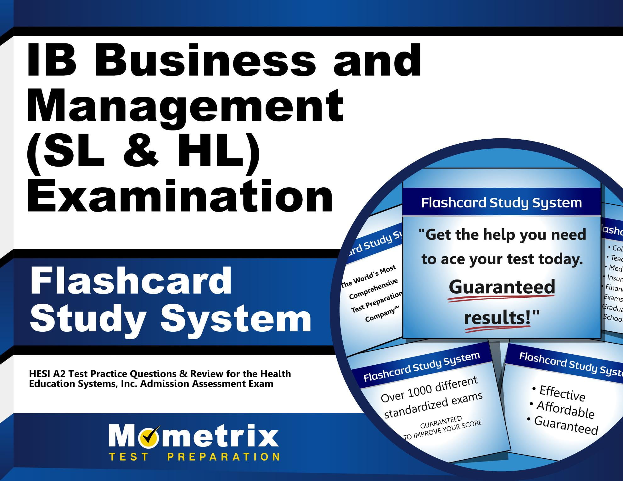 Ib Business and Management (SL and Hl) Examination Flashcard Study ...