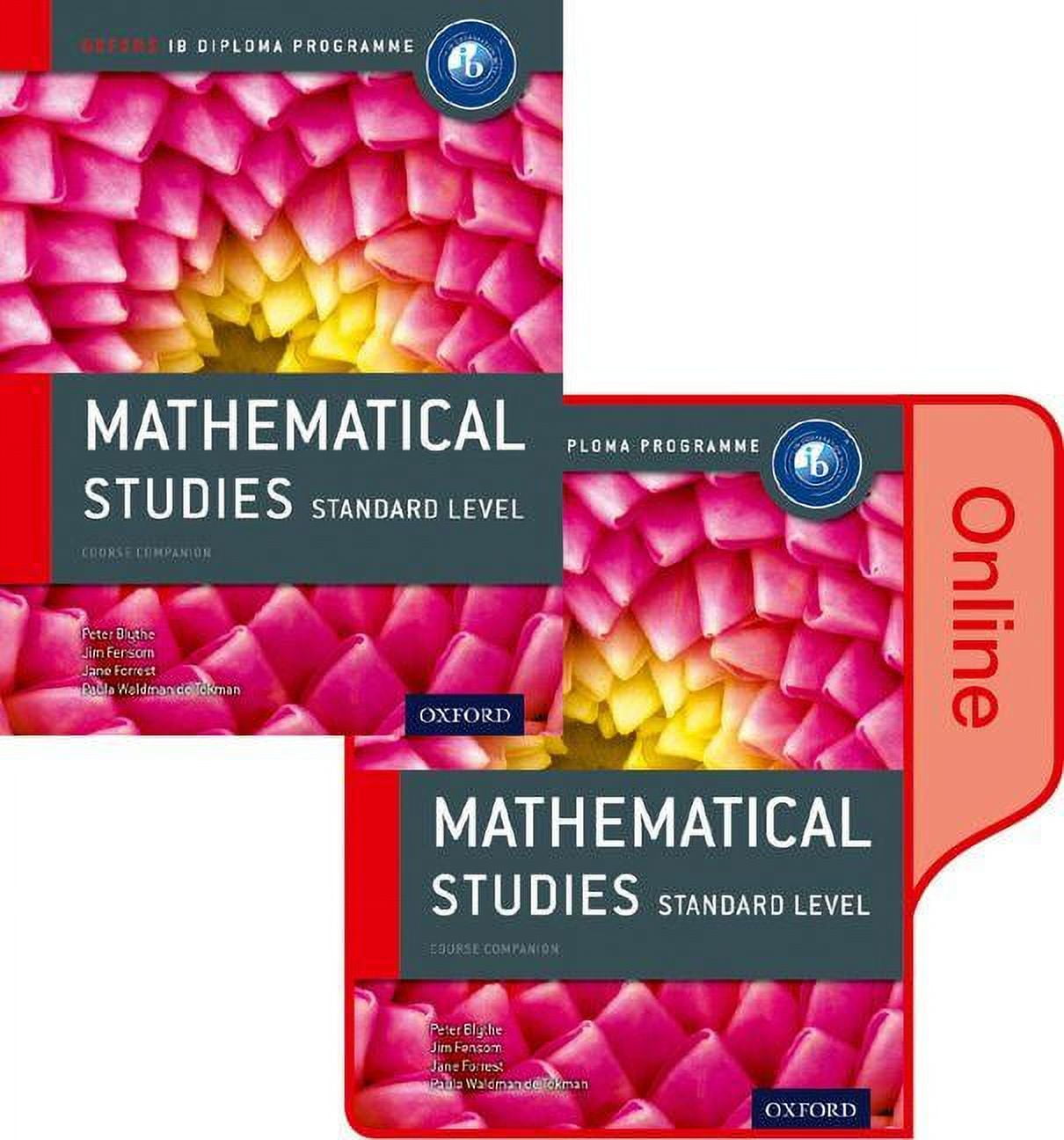 Ib Diploma Program: Ib Mathematical Studies Print and Online Course ...